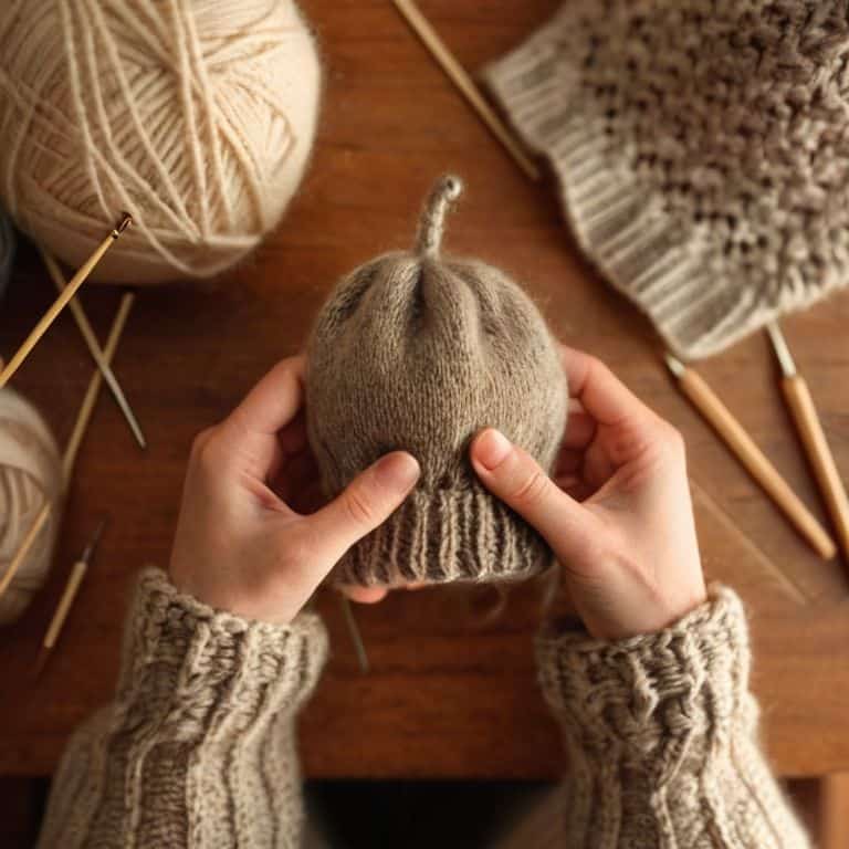 A Guide on How to Decrease Stitches for a Hat Crown - Weaves & Knits