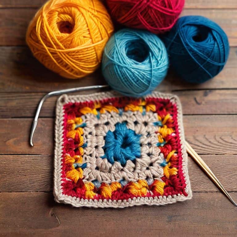 A Guide on How to Change Colors in a Granny Square - Weaves & Knits