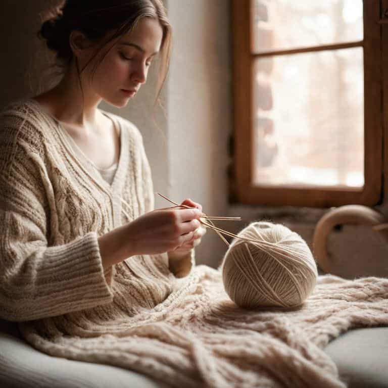 Exploring Knitting as a Form of Mindfulness - Weaves & Knits