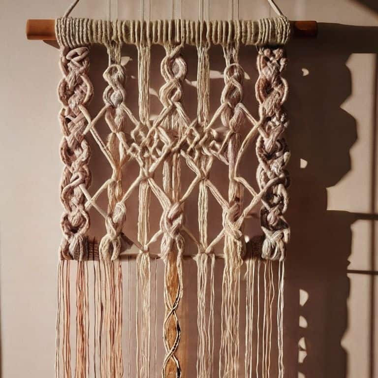 A Step-by-step Guide on How to Make a Woven Wall Hanging - Weaves & Knits