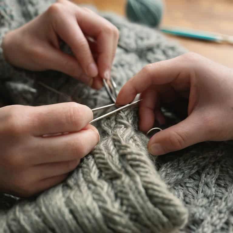 A Guide on How to Mend Your Knitted Garments - Weaves & Knits