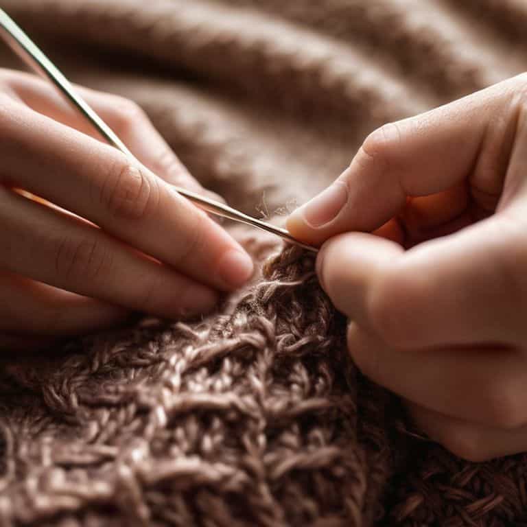 A Simple Guide on How to Pick Up a Dropped Stitch - Weaves & Knits