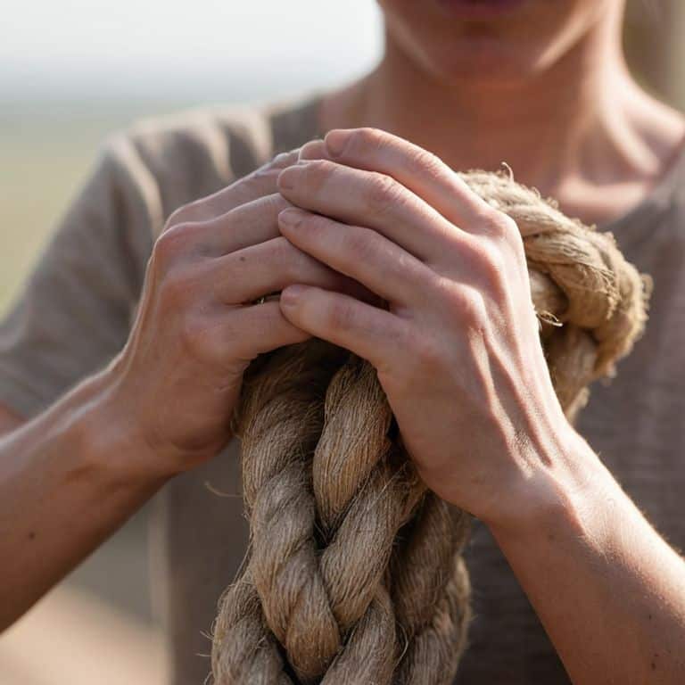 A Guide on How to Make a Lark's Head Knot - Weaves & Knits